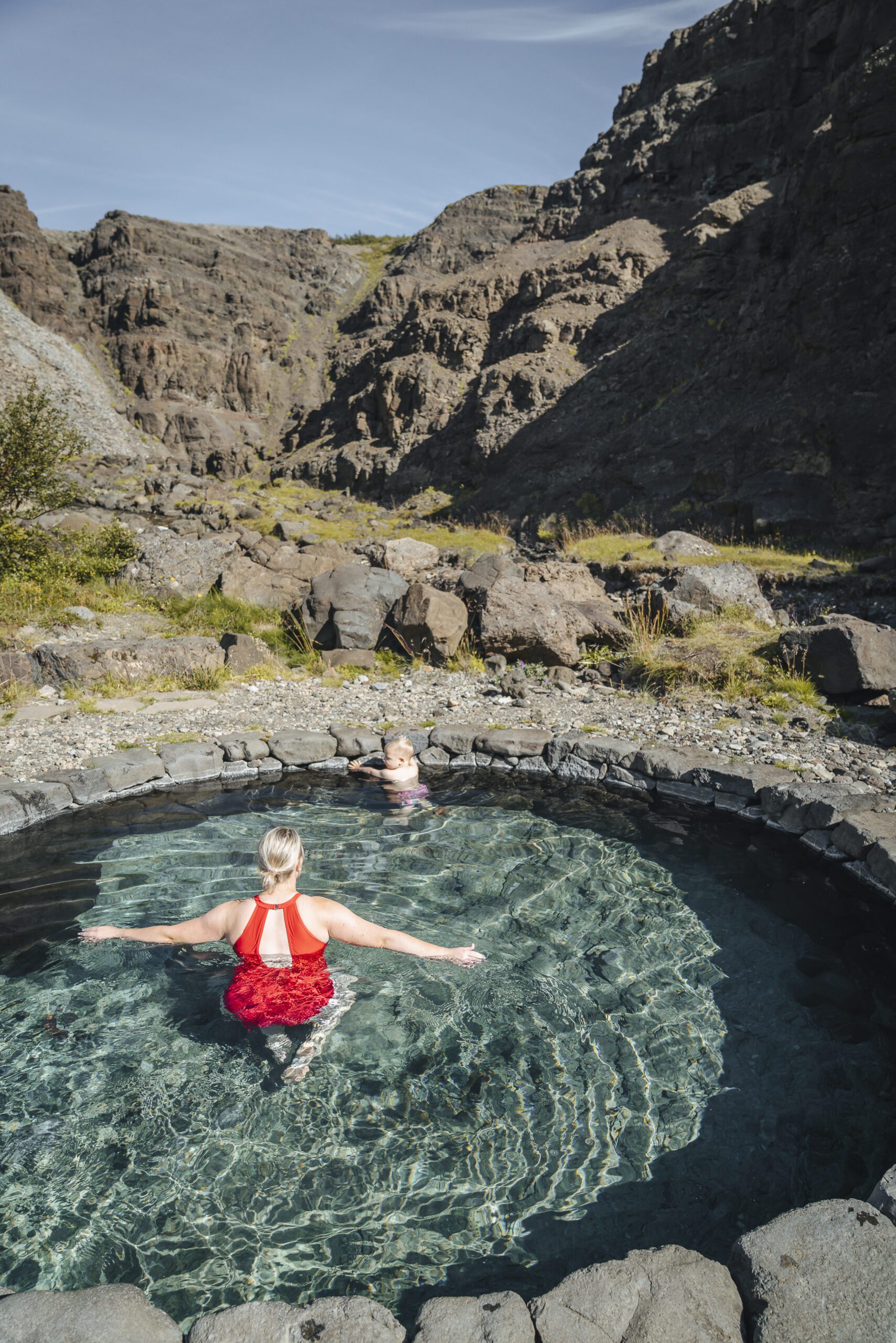 Canyon Baths Hot Spring in West Iceland - Iceland with a View